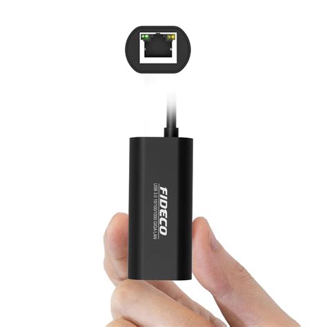 Adaptor Placa Retea USB C FIDECO Type C USB Gbps Placa De Retea Externa Gigabit
