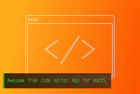 Awesome Free Code Editor App For Macos Digimanx
