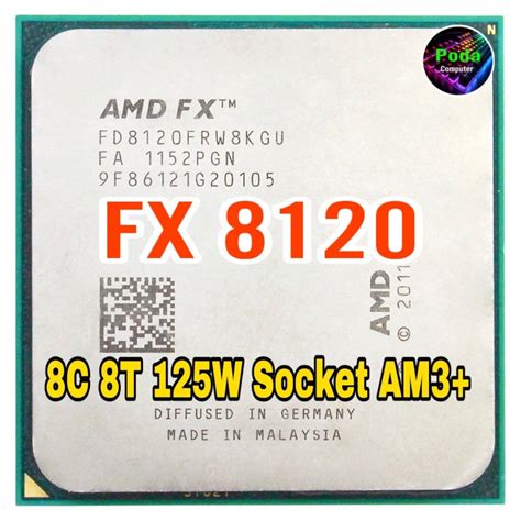 ซพย CPU FX GHz Turbo GHz W คอ เทรด ฟรซลโคน ซอง Shopee Thailand