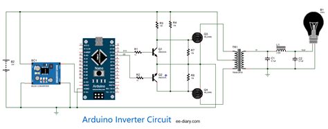 Arduino Based Pure Sine Wave Inverter SPWM Push Pull Topology Ee Diary