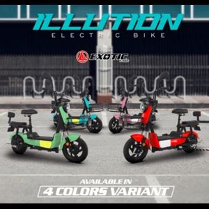 Sepeda Listrik Exotic Illution Baterai V Ah Chandra Putra Jaya