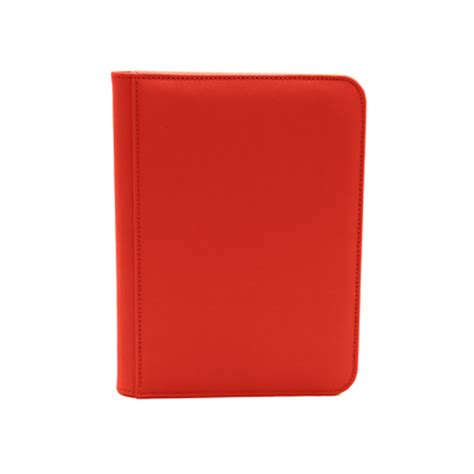 Dex Zip Binder 4 Red Game Nerdz
