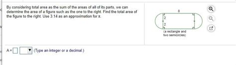 Solved By Considering Total Area As The Sum Of The Areas Of Chegg Com