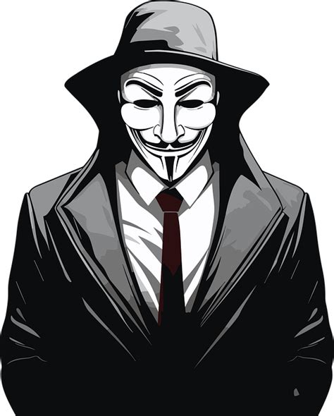 Download Anonymous Suit Hacker Royalty Free Vector Graphic Pixabay