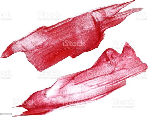 핑크 펄 호일 글리터 브러쉬 스트로크 벡터 디자인 일러스트 금속 구아슈에 대한 스톡 벡터 아트 및 기타 이미지 구아슈 기념일 기업 재무와 산업 Istock