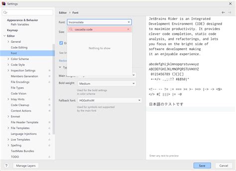 Variable Font Is Not Recognized By Jetbrains Rider · Issue 566