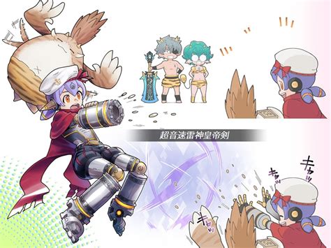 Lum Poppi Zeke Von Genbu Pandoria And Tora Xenoblade Chronicles