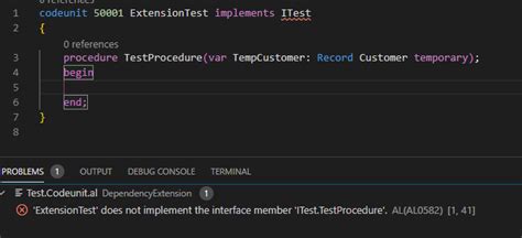 Temporary Record Parameter In Interface Procedure · Issue 5675