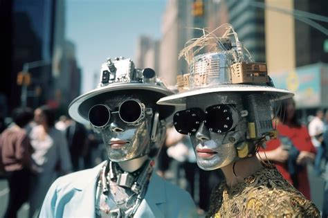 Premium AI Image Generative AI Illustration Of Portrait Of Couple Of