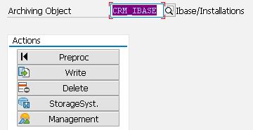 Step By Step To Archive IBASE With Archive Object SAP Community