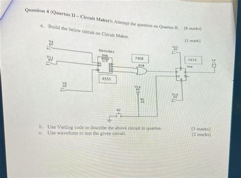 Question Quartus II Circujt Maker Attempt The Chegg