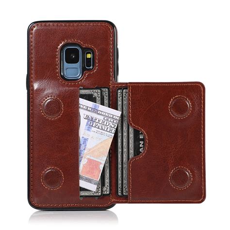Samsung Galaxy S9 Case Wallet Phone Case Casebus Classic Magnetic Wallet Phone Case Credit