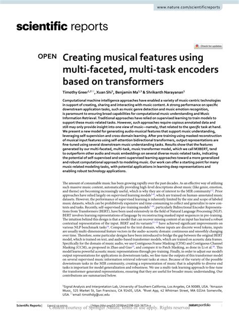 pdf creating musical features using multi faceted multi task