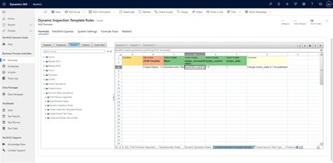 Xrm Formula 282 Rule Based Dynamic Inspection Questionnaires For Field Service · North52 Support