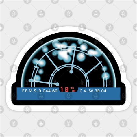Aliens Motion Tracker Display Aliens Sticker Teepublic