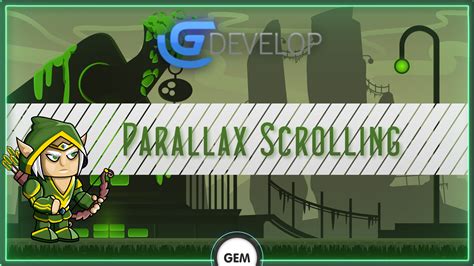 gdevelop parallax scrolling template by gem dev