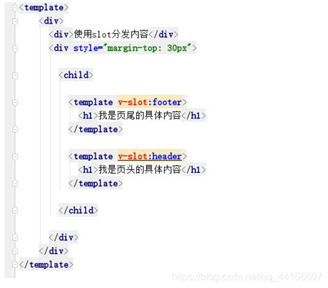 vue作用域插槽详解（＜slot＞、v slot、slot scope） csdn博客