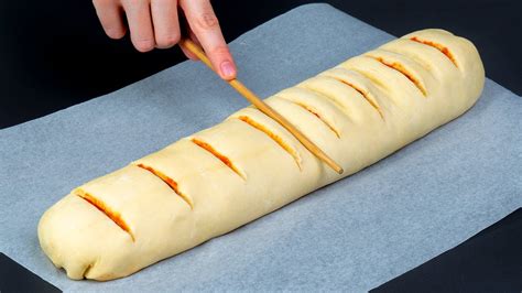 Вы будете делать это ежедневно Быстрая закуска из слоеного теста с палочками для суши Youtube