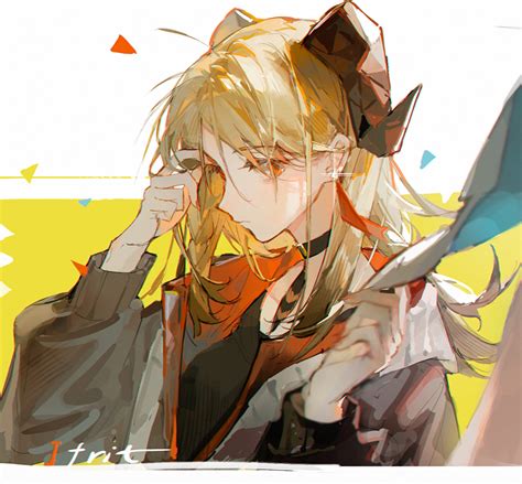 Ifrit Arknights Drawn By Nonhaaa Danbooru