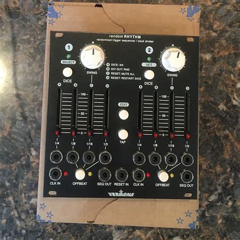 Vermona Random Rhythm Eurorack Drum Trigger Sequencer Reverb