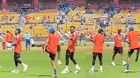 Watch Shubman Gill Plays Prank On Virat Kohli Crictoday