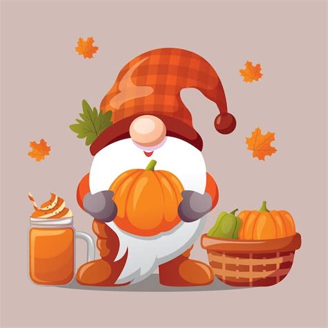 Fall Gnome Vectors And Illustrations For Free Download Freepik