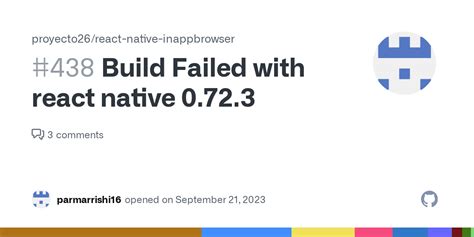 Build Failed With React Native Issue Proyecto React Native Inappbrowser GitHub