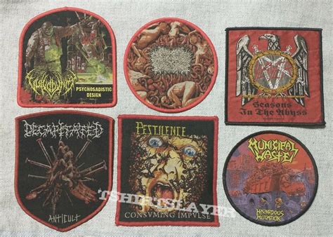 Strapping Young Lad Patch Lot Updated Tshirtslayer Tshirt And