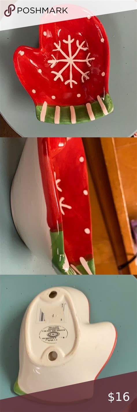 Christmas Mitten Candy Dish