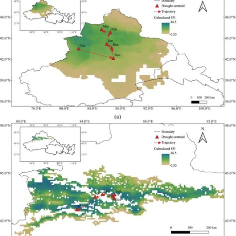 Cumulative Spisewdi And Migration Trajectory Of A Meteorological