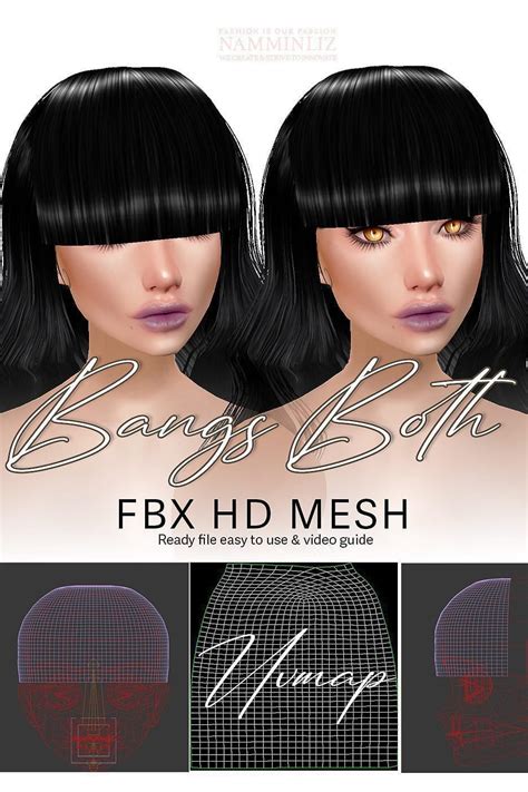 BANGS HD MESH Opacity Namminliz Store
