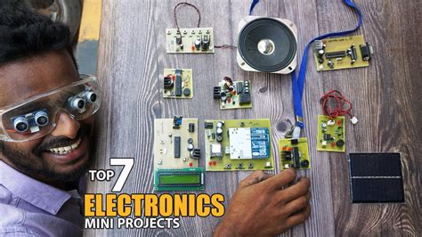 Top 7 Simple But Useful Electronics Mini Projects Youtube