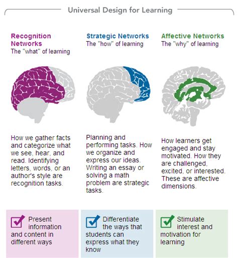 Three Universal Design For Learning Udl Principles Design Talk