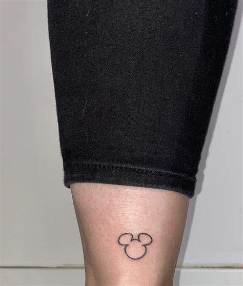 Mickey Mouse Tattoo Ideas With Subtle Disney Magic