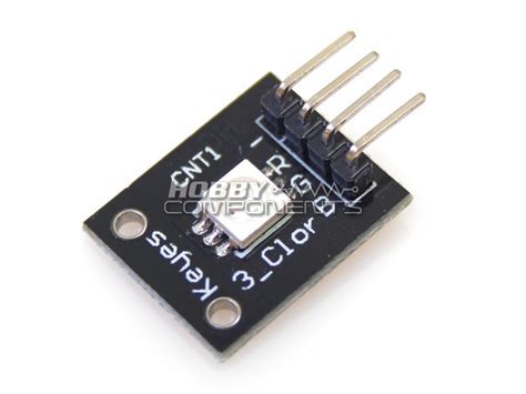 diy arduino 3 color rgb smd led module black