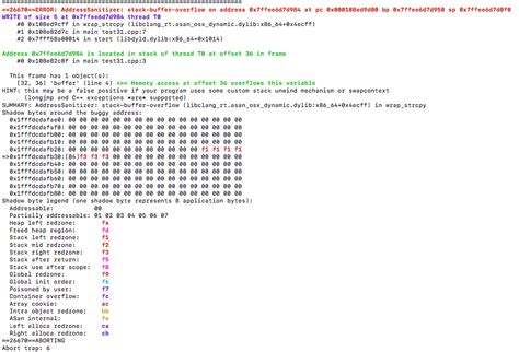 stack buffer overflow ta2