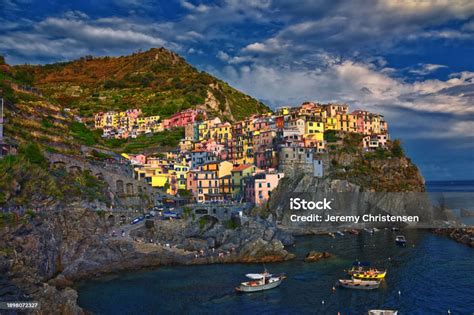 Cinque Terre Views From Hiking Trails Of Seaside Villages On The