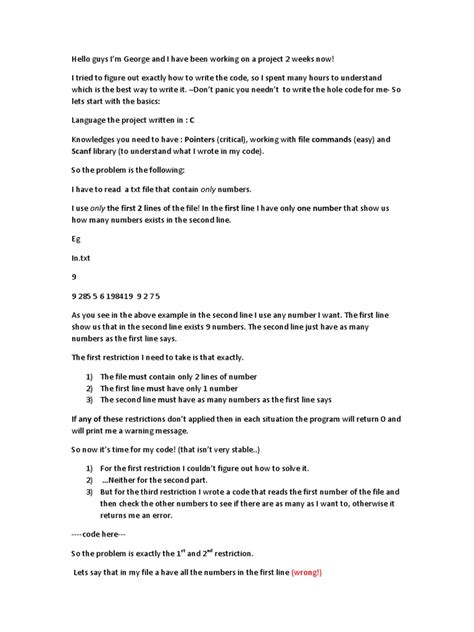 Scanf Library To Understand What I Wrote In My Code Wrong Pdf Pointer Computer
