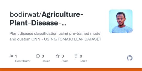 Github Bodirwatagriculture Plant Disease Classification Cnn Plant