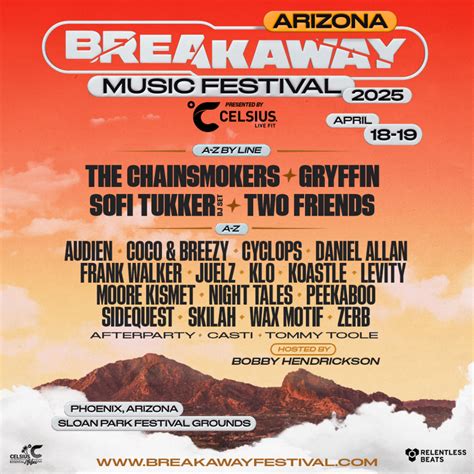 Breakaway Music Festival Heading To Arizona Moon Lvnding