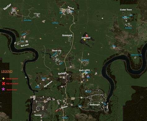 Dayz Map Dayz Amazing Mods 4 ~ New Guns Map And Script Guide Mydayz