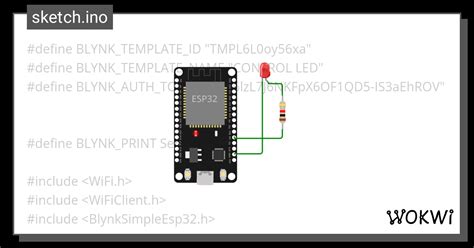 Control Led Copy Wokwi Esp32 Stm32 Arduino Simulator