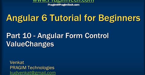 Sql Server Net And C Video Tutorial Angular Form Control