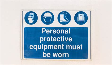 PPE Signs In The Workplace First Aid Online