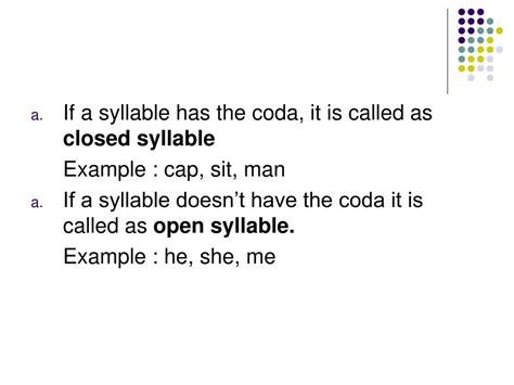 PPT Syllable Structure In English PowerPoint Presentation Free Download ID