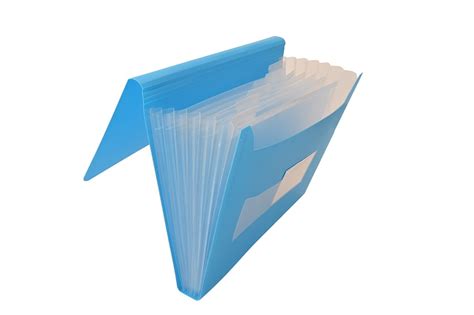 7p Expanding Folder With Labels And Elastic Closure Weishu