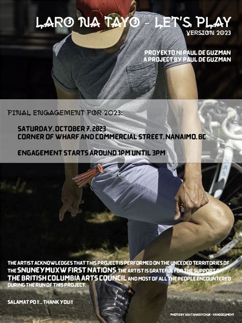 Paul De Guzman On Linkedin My Final Engagement This Year For My Art Project “laro Na Tayo Lets