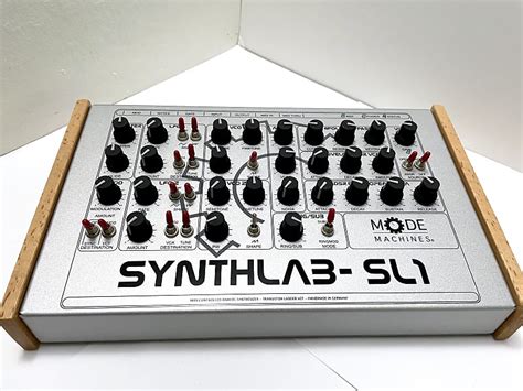Mode Machines SL 1 Synthlab Analog Synthesizer Reverb