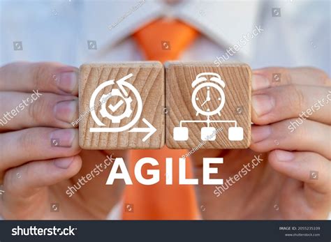Concept Agile Agile Development Methodology Process Stock Photo Shutterstock