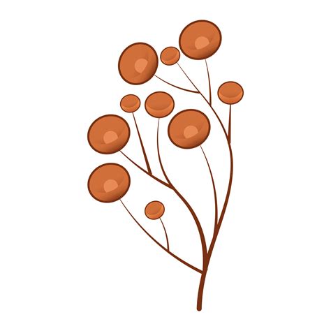 Round Leaf Flower Graphic Sketch Drawing Fill Style 26830751 PNG